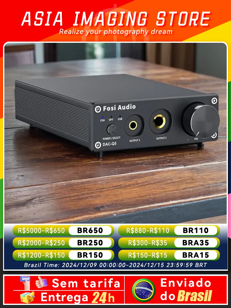 Fosi-Audio-convertidor-DAC-Q5-adaptador-Digital-a-anal-gico-USB ...