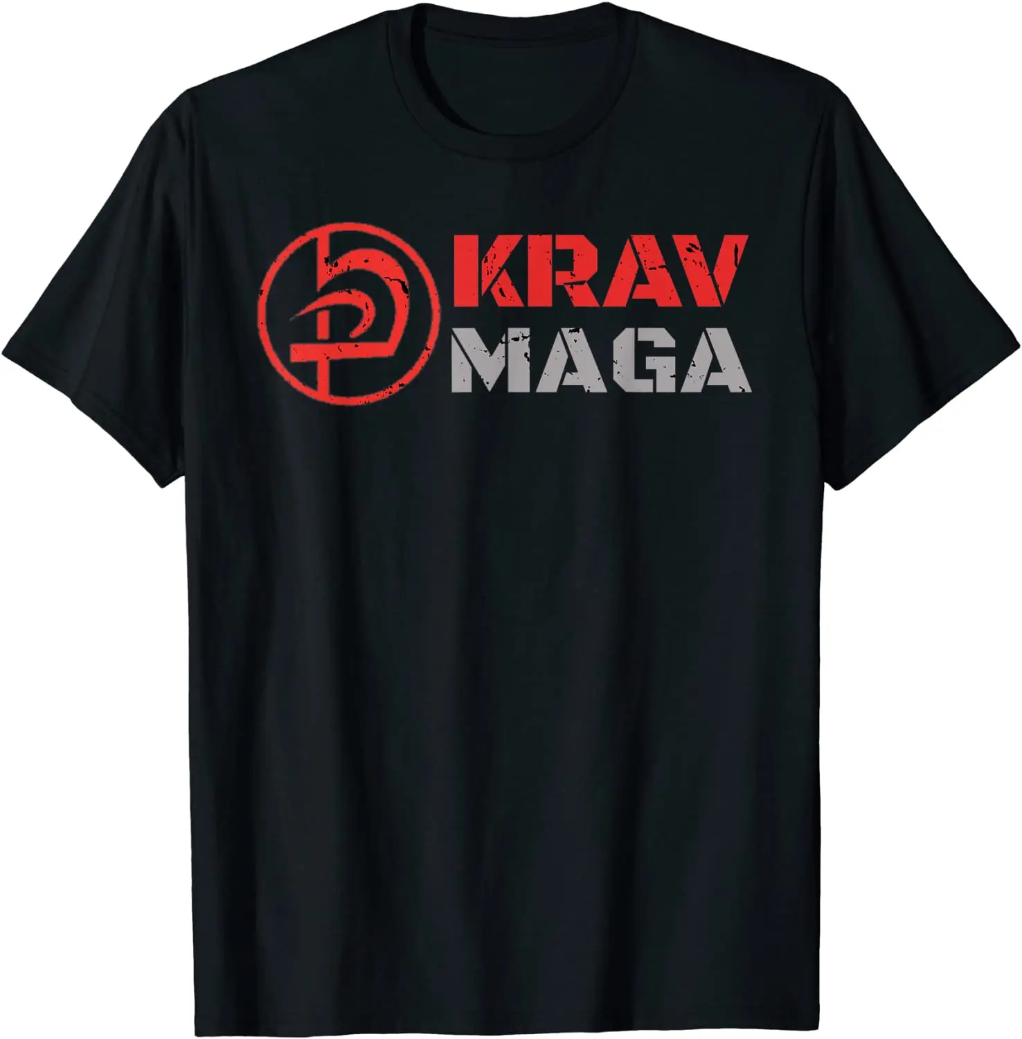 Krav Maga Logo MMA Krav Maga Fighting Equipment T Shirt Short Sleeve ...