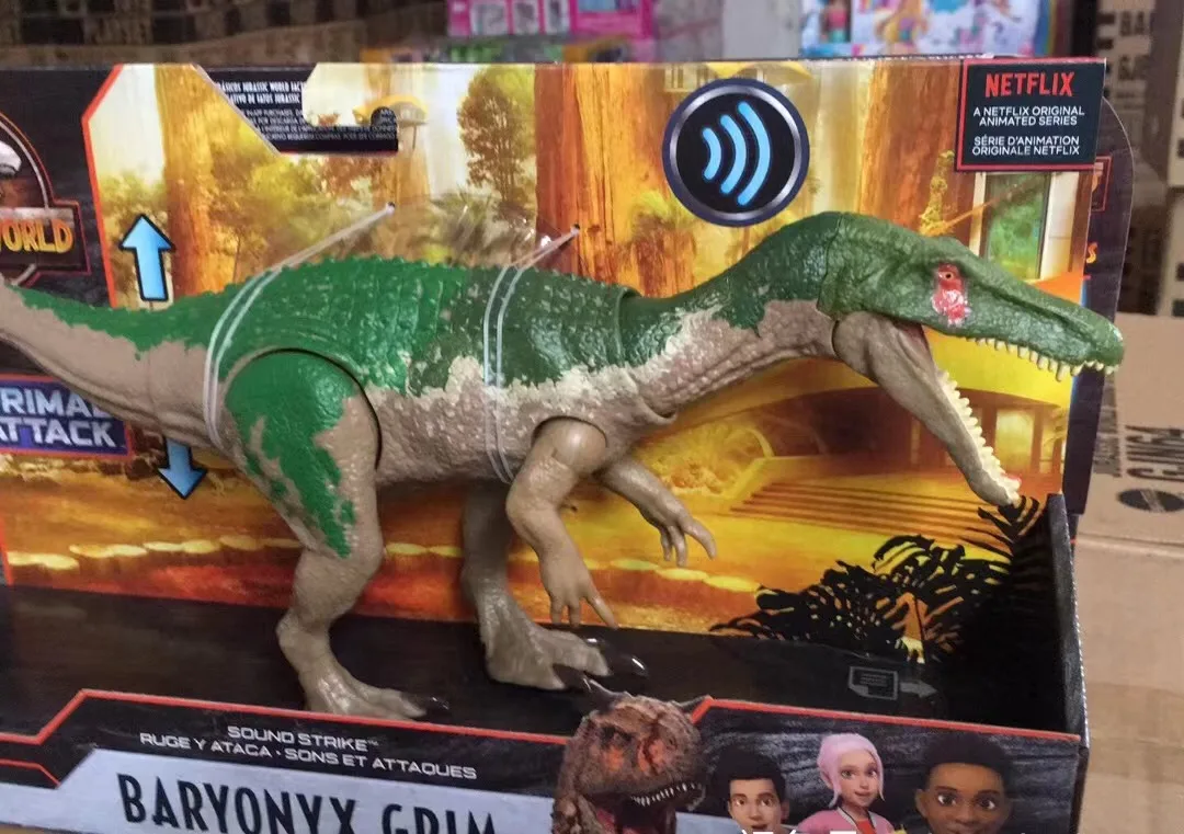 Juguete de dinosaurio original de Jurassic World Baryonyx Ceratosaurus ...