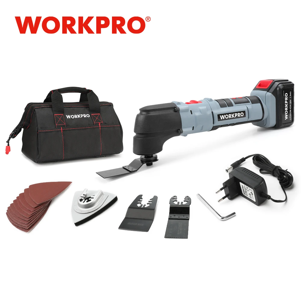 Workpro Power Oscillating Tools Electric Trimmer Saws Home Diy Lithium ...