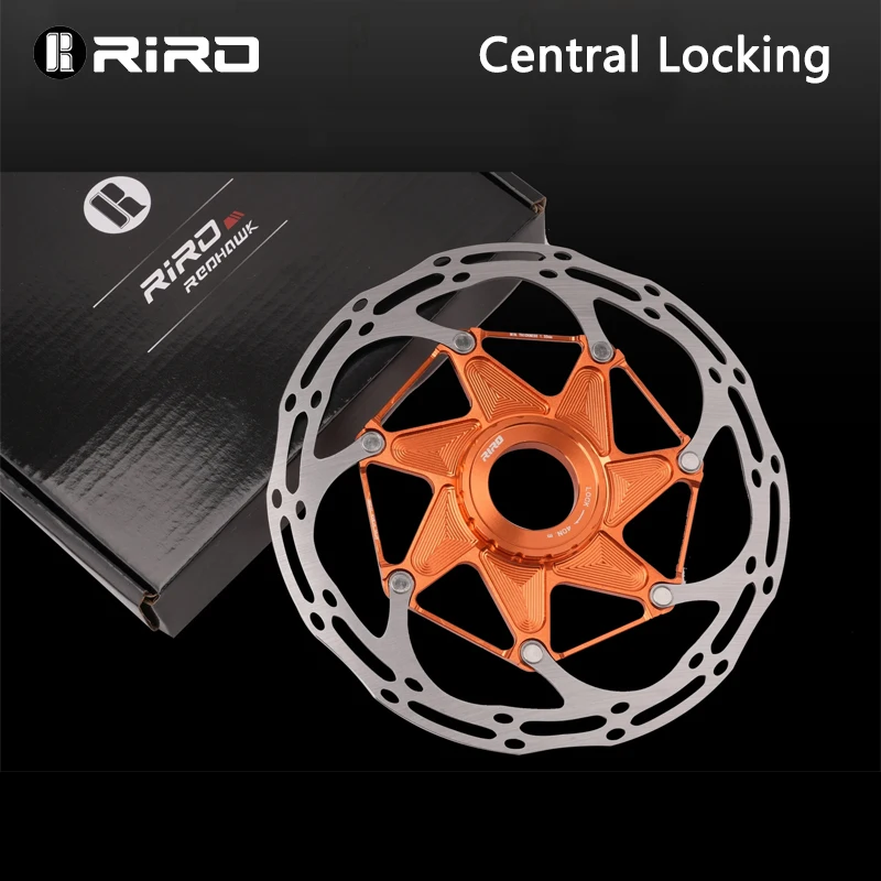 RIRO Bicycle Center Lock Rotor 140/160mm - Hollow Design Heat ...