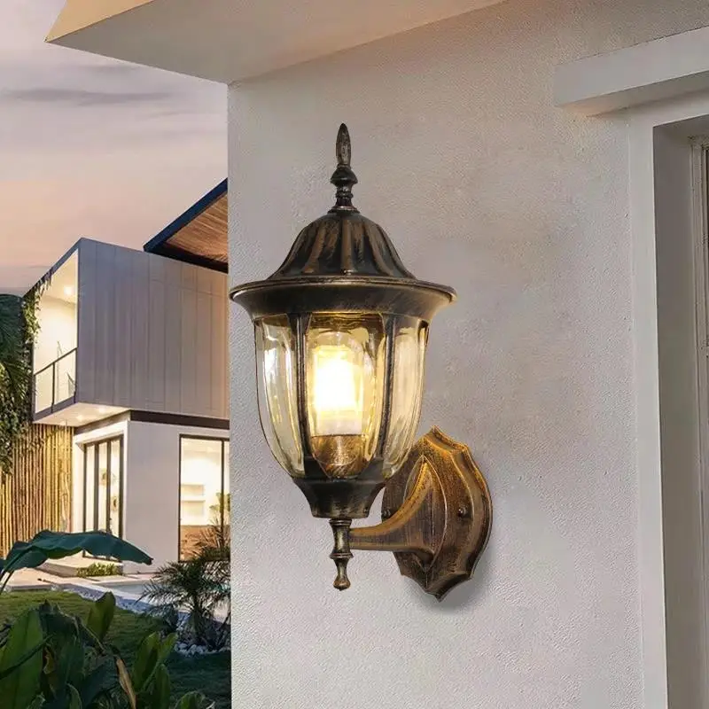 Retro-outdoor-wall-lamp-waterproof-villa-decoration-landscape-garden ...