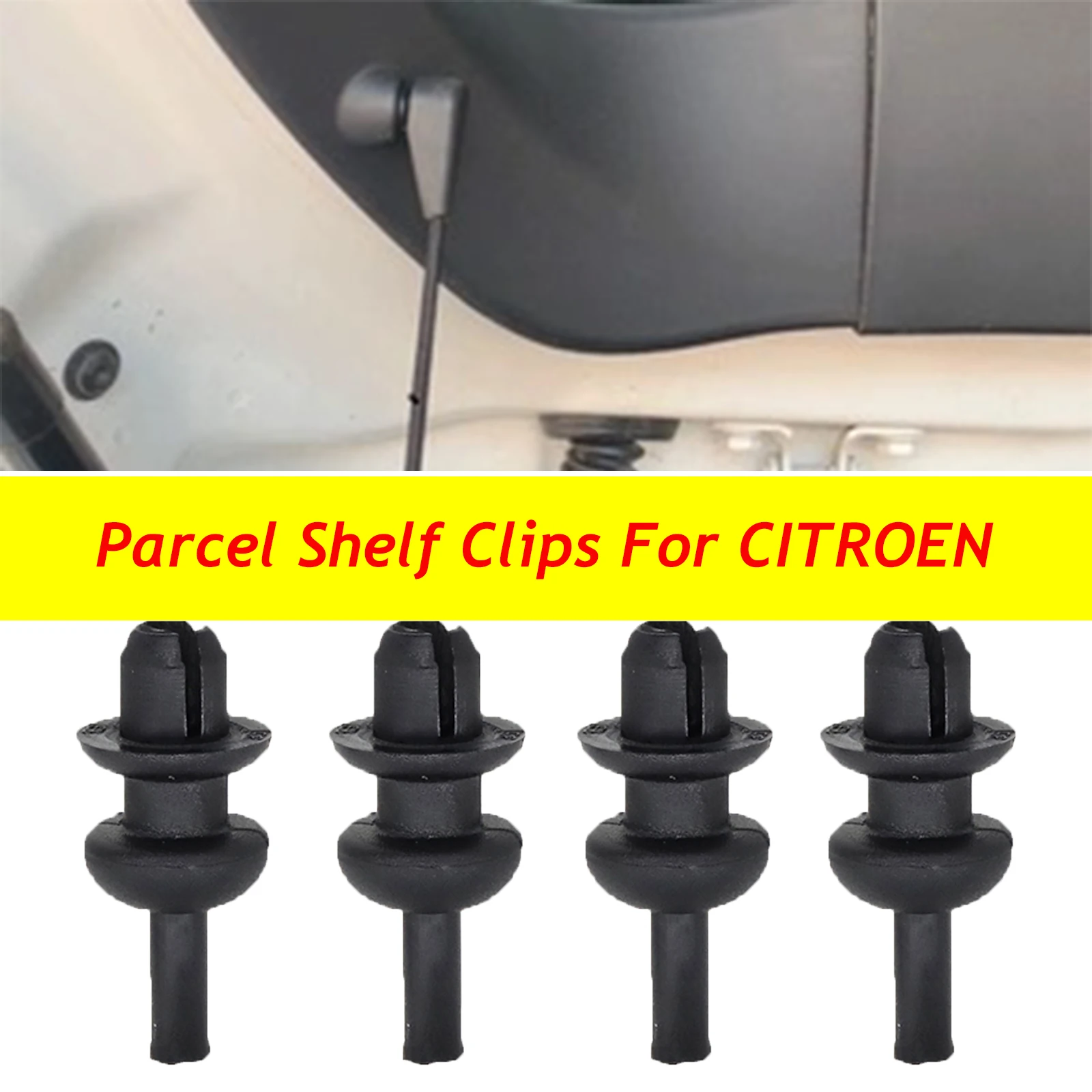 4x-Trunk-Parcel-Shelf-Pack-Hanger-string-Clips-Mounting-Hook-Bracket ...