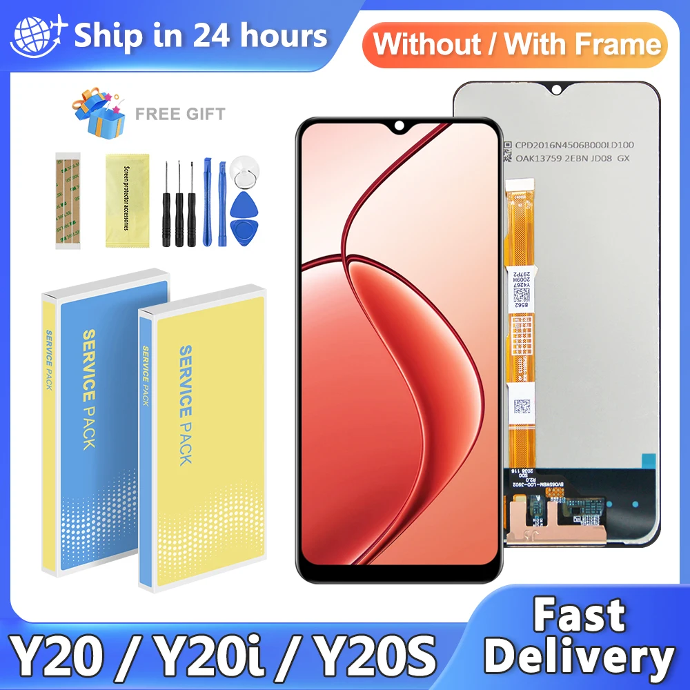 6.51'' For Vivo Y20 V2029 / Y20i V2027 V2032 LCD Display Touch Screen ...