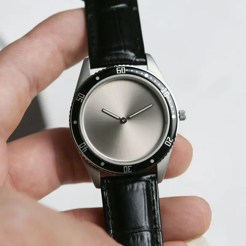 Small-fashion-simple-thin-titanium-two-pin-lovers-watch-business-casual ...