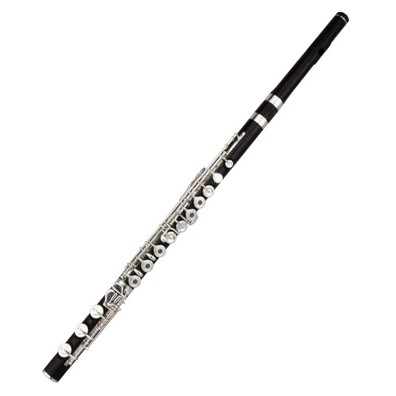 Japan-Ebony-flute-874W-17-buracos-bano-flauta-buraco-aberto-banhado-a ...
