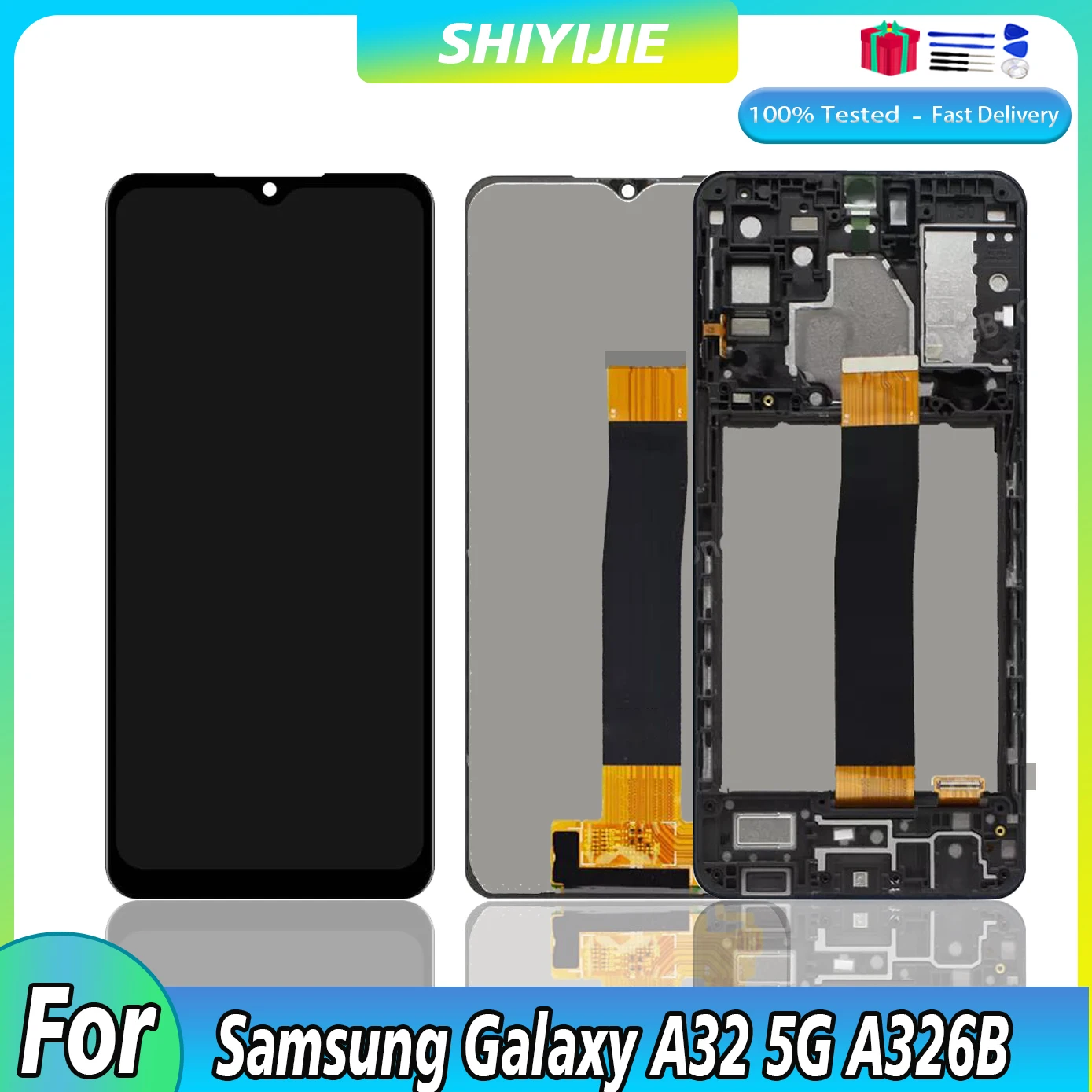 Original For Samsung Galaxy A32 5g A326 Sm-a326b Lcd Display Touch ...