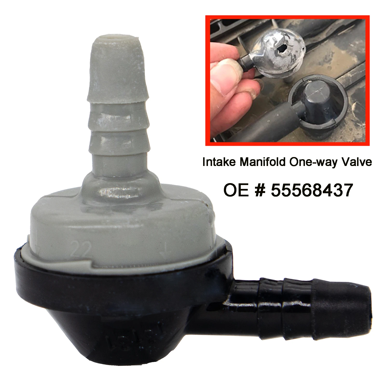 Xukey-Auto-Intake-Manifold-One-way-Check-Valve-For-Chevrolet-Cruze-VW ...