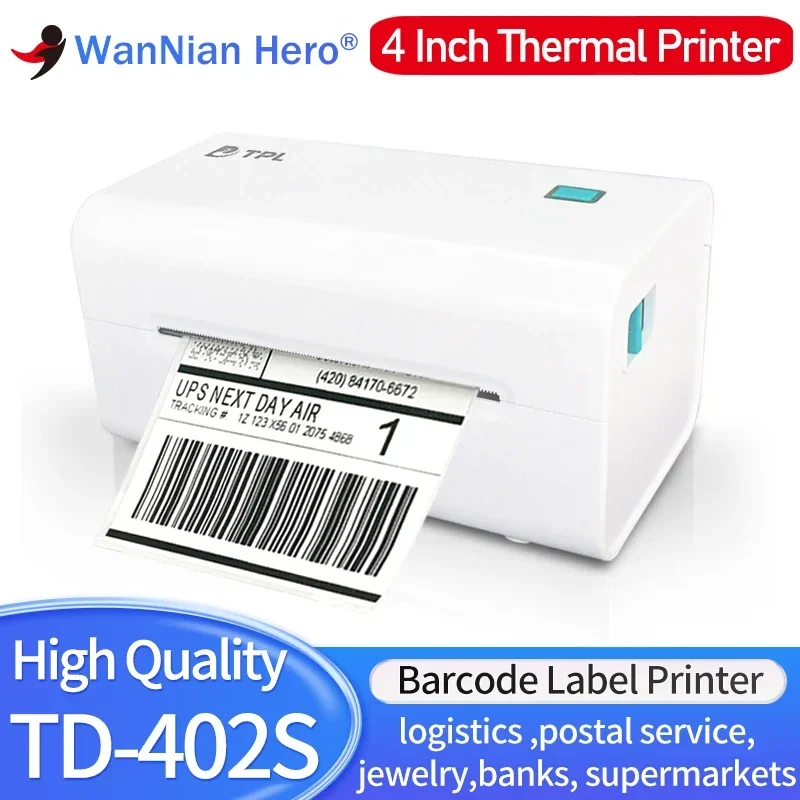 TD-402S-4Inch-Thermal-Label-Printer-Shipping-label-printer-Barcode ...