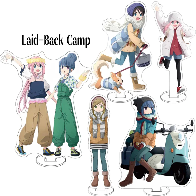 Anime-Laid-Back-Yuru-Camp-Shima-Rin-Kagamihara-Nadeshiko-Acrylic-Stand ...
