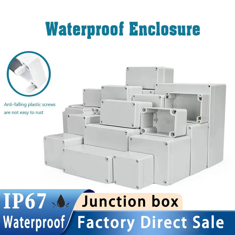 Outdoor waterproof power box ABS plastic IP67 electric control box ...