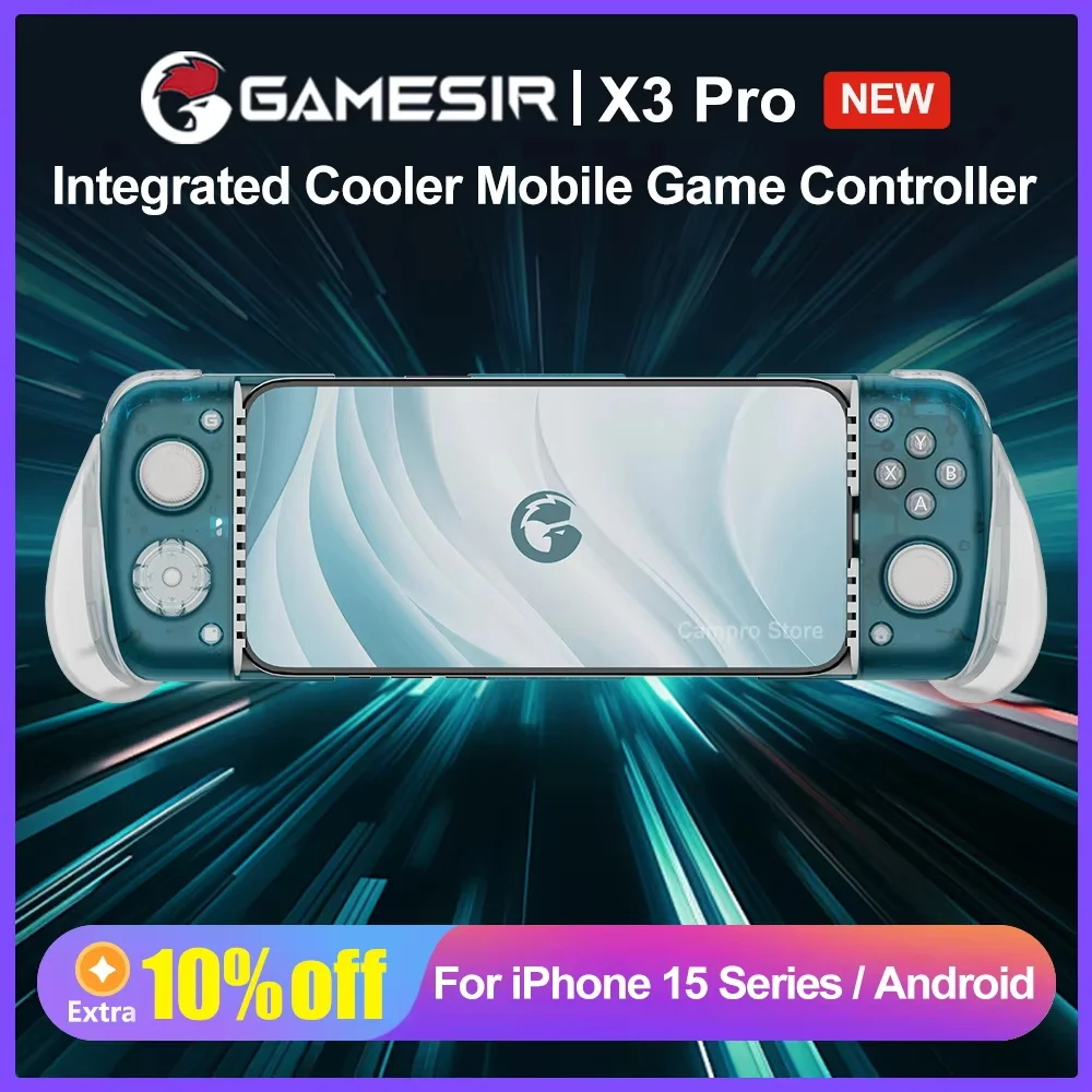 GameSir X3 Pro Type-C Game Controller for iPhone 15 Series Android with ...