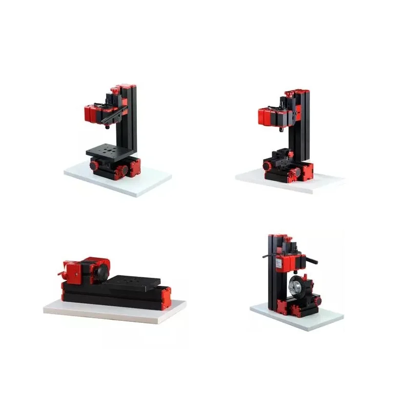 ZhouYu-Basic-Red-Mini-Drilling-Milling-Sanding-Machine-Mini-Bow-Arm ...