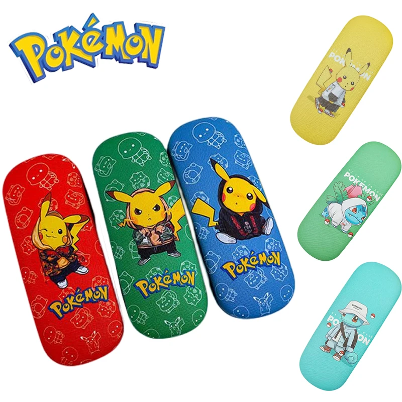 Pokemon Pikachu Glasses Case Anime Glasses Bag Protective Case Cover ...