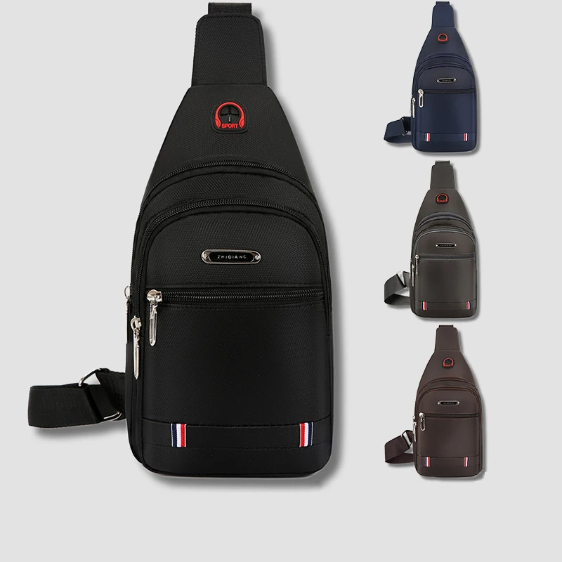 Waterproof-and-Hard-Wearing-Chest-Bag-for-Men-Casual-Business-Oxford ...