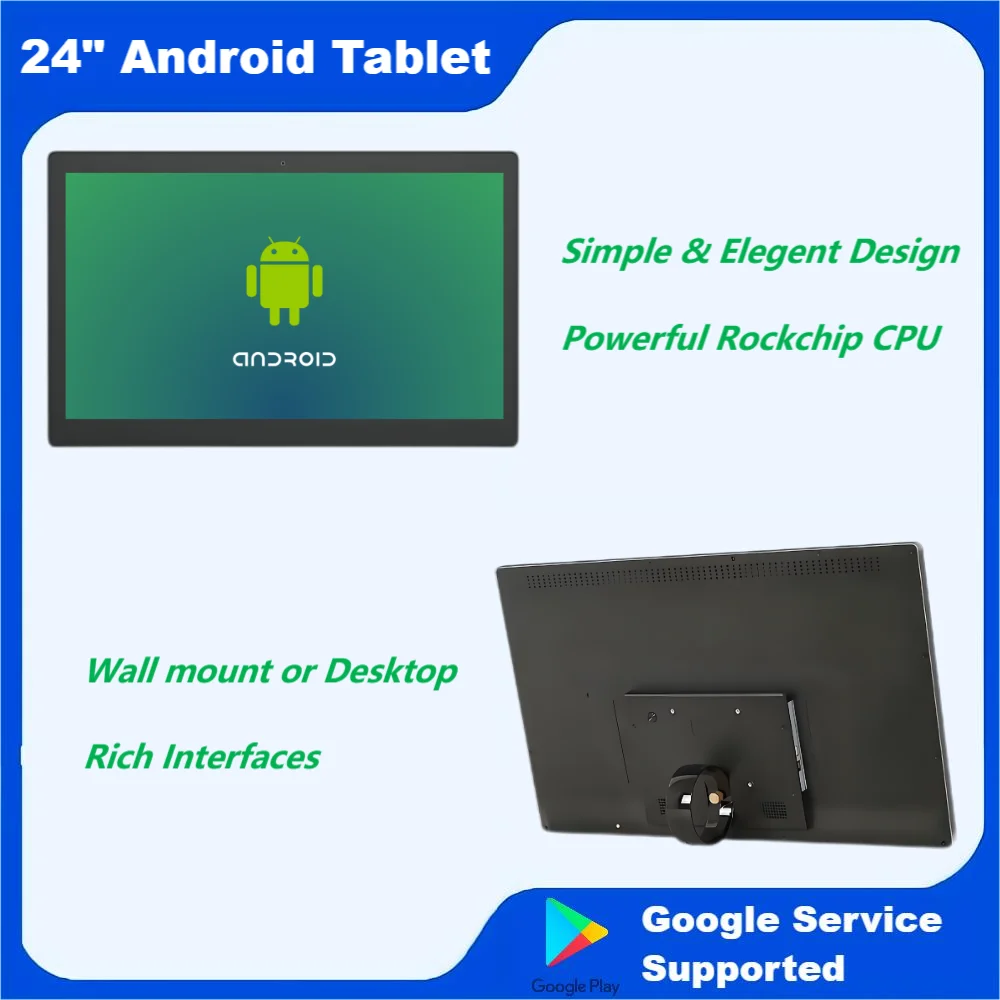 Wall-Mounted-4G-64G-Memory-24-Inch-Capacitive-Touch-Screen-Android-PC ...