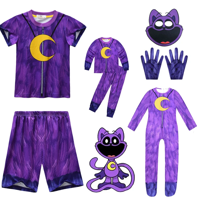 Catnap-Cosplay-Costume-Anime-Smiling-Critters-Pajamas-Boys-Girls-Game ...
