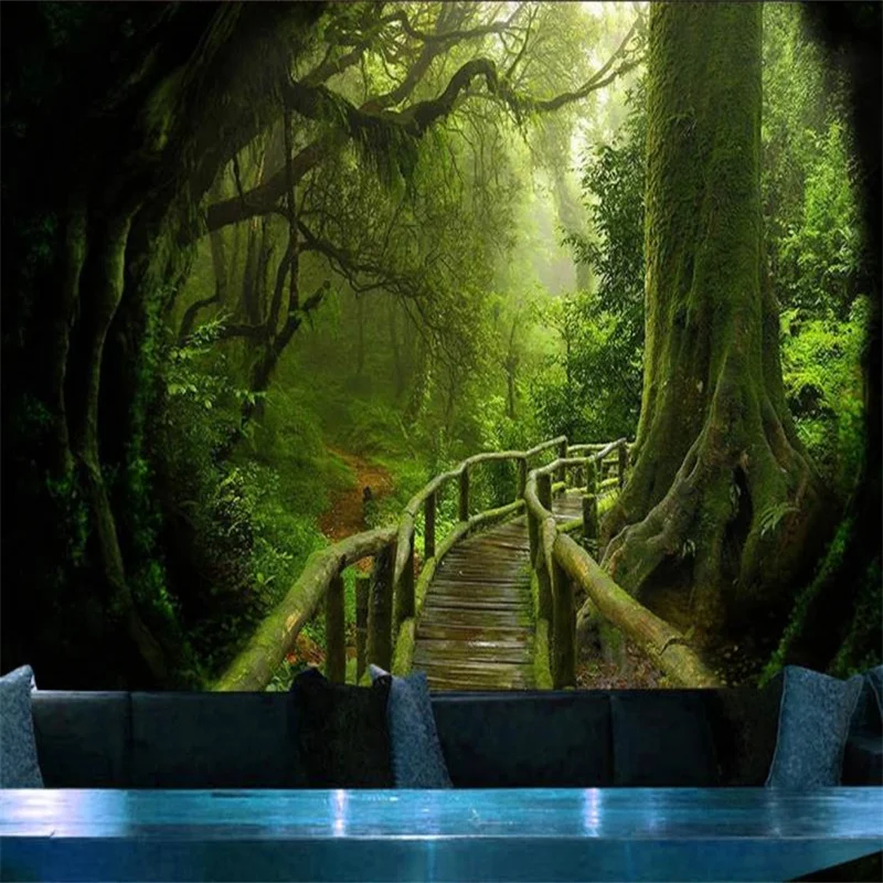 3d Forest Background