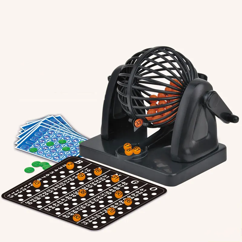 Lucky-Ping-Ball-Num-ros-Machine-de-jeu-de-bingo-pour-enfants-loterie-d ...