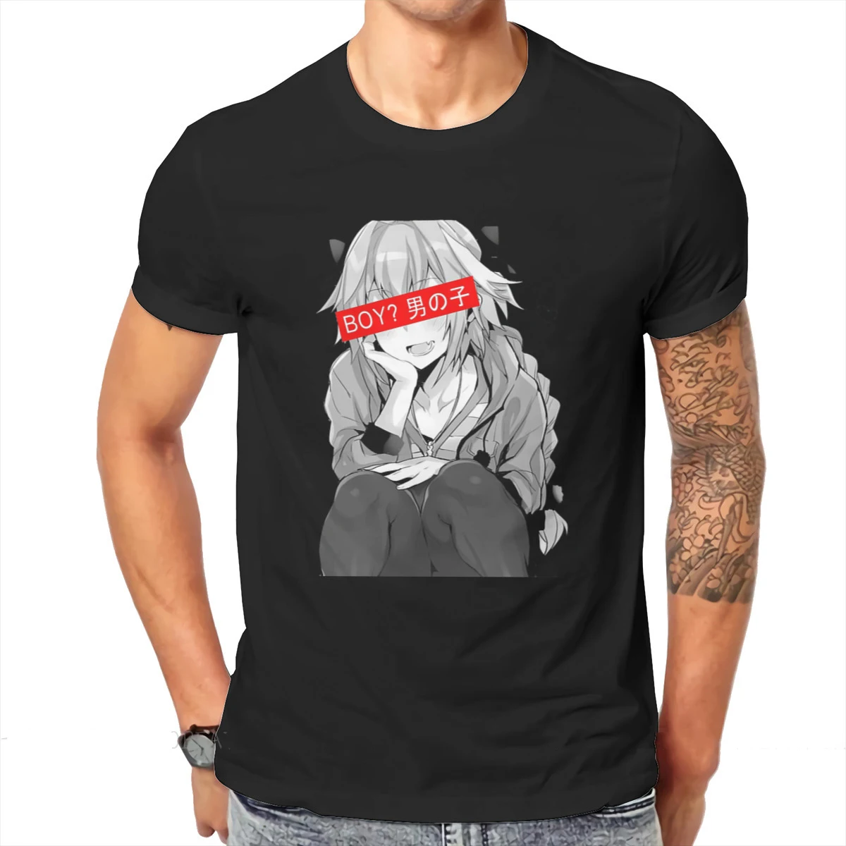 Astolfo-Trap-Fate-Grand-Order-Tactical-RPG-Game-Tshirt-Top-Cotton-Men-s ...