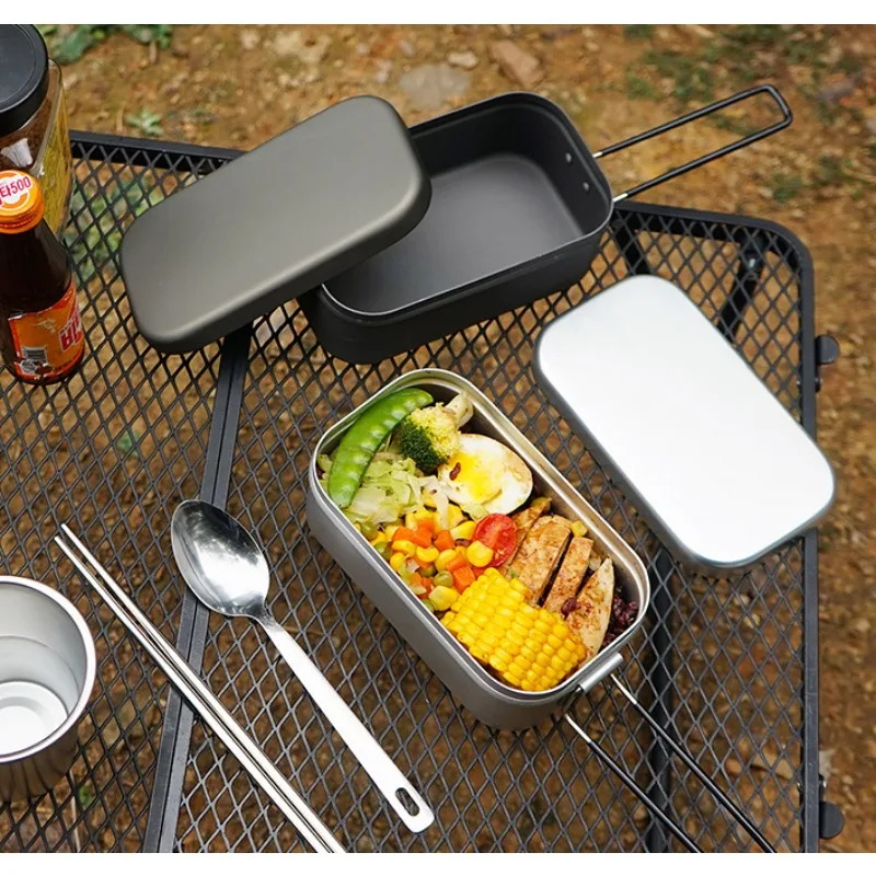 1PC-Outdoor-Aluminum-Lunch-Box-Handle-Cook-Rice-Can-Be-Heated-Lunch-Portable-Cookware-Flame ...