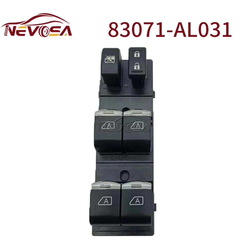 NEVOSA-For-2015-2020-SUBARU-outback-Window-Master-Main-Control-Switch ...