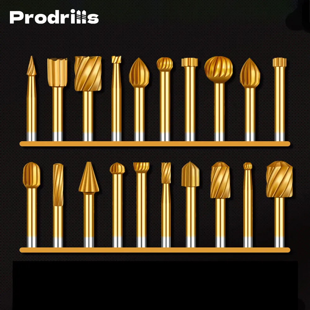 5-10-20pcs-Rotary-Bit-Burrs-Set-HSS-Tungsten-Carbide-Wood-Milling-Burrs ...