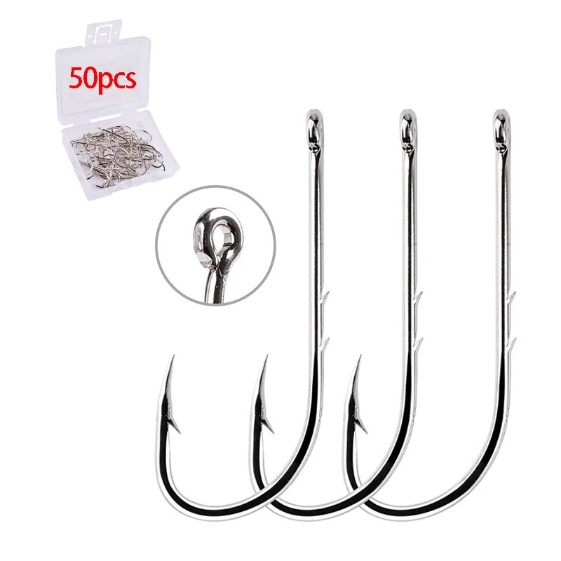 Carbon Steel Bait Hook Fishhook | Carbon Steel Fishing Hook | Carbon ...