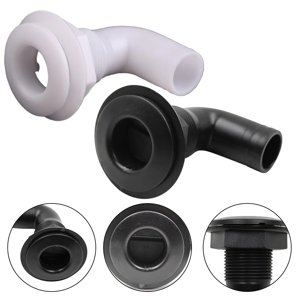 90° Boat Hose Pipe Elbow Bilge Pump Drain Bilge Drain Outlet Check ...