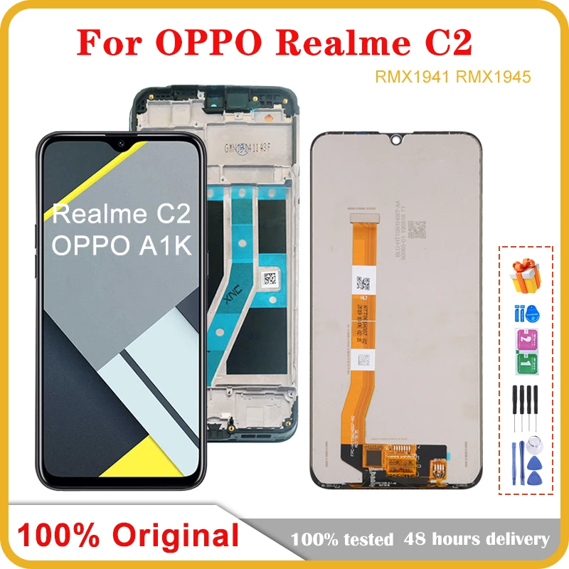 6-1-Original-LCD-for-OPPO-Realme-C2-LCD-display-touch-panel-screen ...