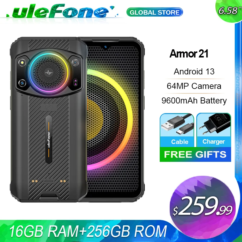 Ulefone-Armor-21-16GB-256GB-Rugged-Phone-Night-Vision-Smartphone ...