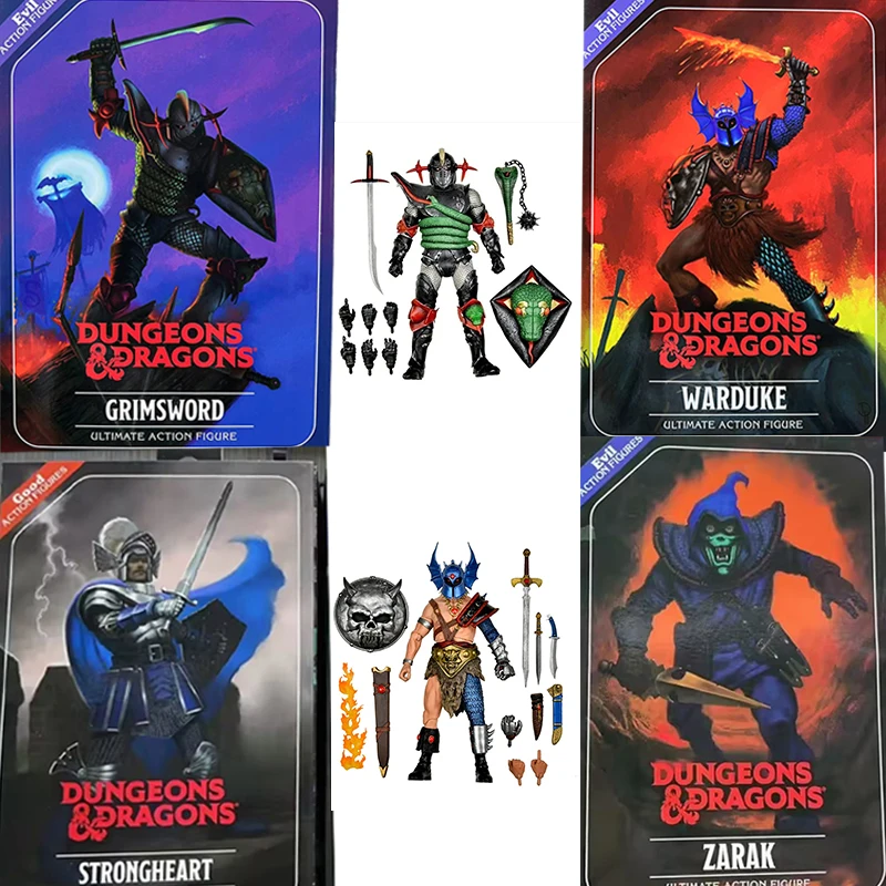 Original Baidai NECA Strongheart Zarak Anime Figure Ultimate GRIMSWORD ...