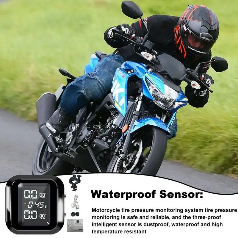 Motorcycle-Tire-Pressure-Monitoring-System-Precise-Waterproof-RV-Tire ...