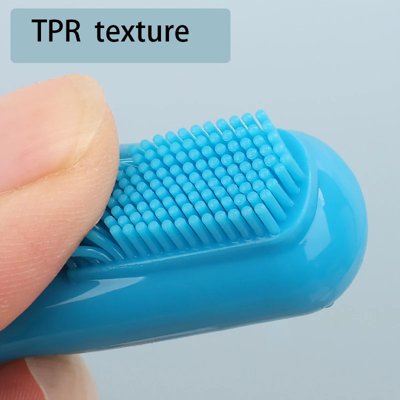 Dog Super Soft Pet Finger Toothbrush Dog Cat Cleaning Supplies Teeth ...
