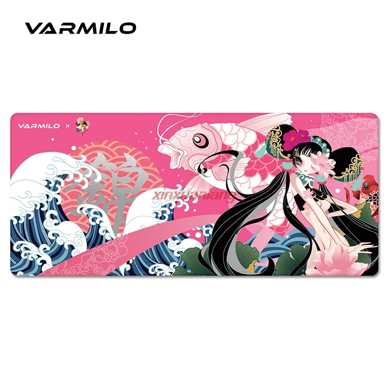 Varmilo Koi Mouse Pad, Bezel, E-sports Game Home Non-slip Table Mat ...