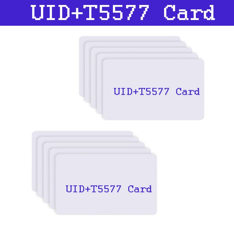 RFID-Dual-Chip-Smart-Card-IC-ID-Rewriteable-Key-125Khz-T5577-EM4305 ...