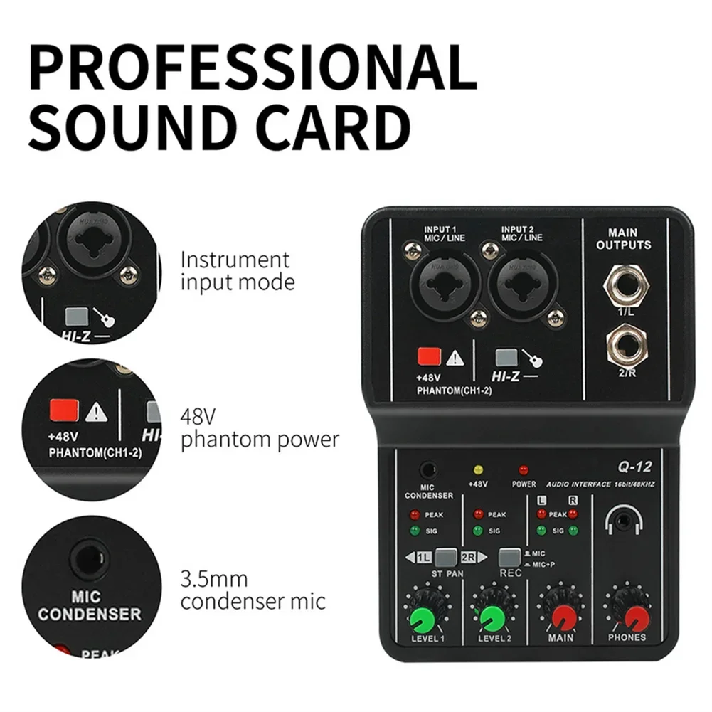 Q12-Universal-Professional-Audio-Interface-Sound-Card-For-Computer ...