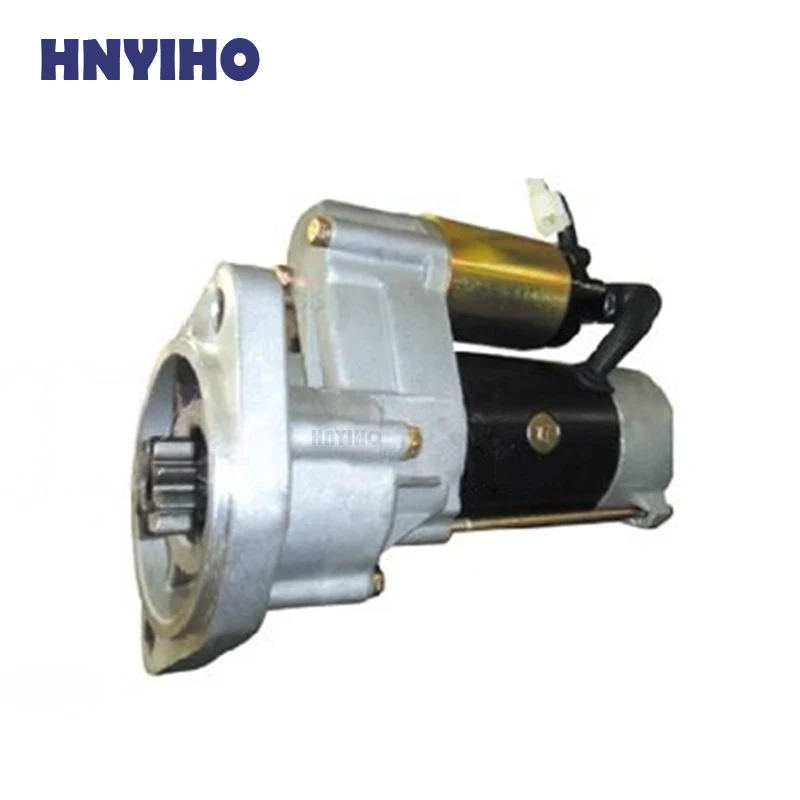 12V 4.5KW 9T Starter Motor GC080-2 for Isuzu 4JA1 4JB1 4FC1 Forklift ...
