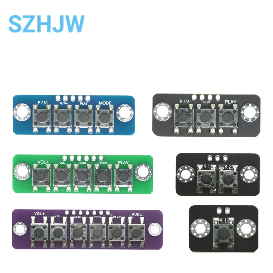 3/4/5 Bit Independent Button Module MCU External Button Module Micro Switch Button Board ...