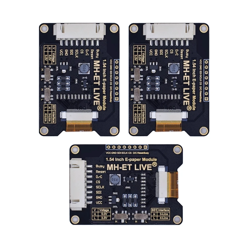 Polegada Epaper Módulo E-paper E-ink Eink Display Tela Spi Suporte A Parte Global Para Arduino ...