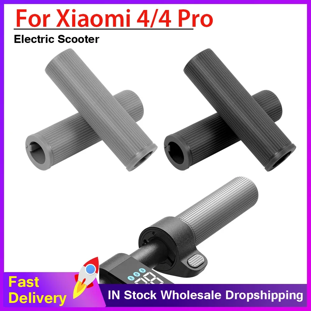 1Pairs-Non-slip-Handlebar-Grip-Rubber-Silicone-Cover-for-Xiaomi-4 ...