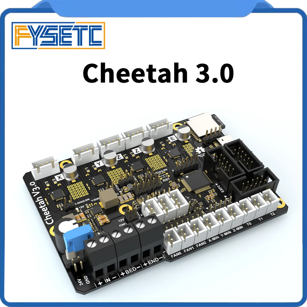 FYSETC Cheetah V3.0 STM32F446 MCU motherboard Onboard CANBUS Circuit Four Layers PCB ...