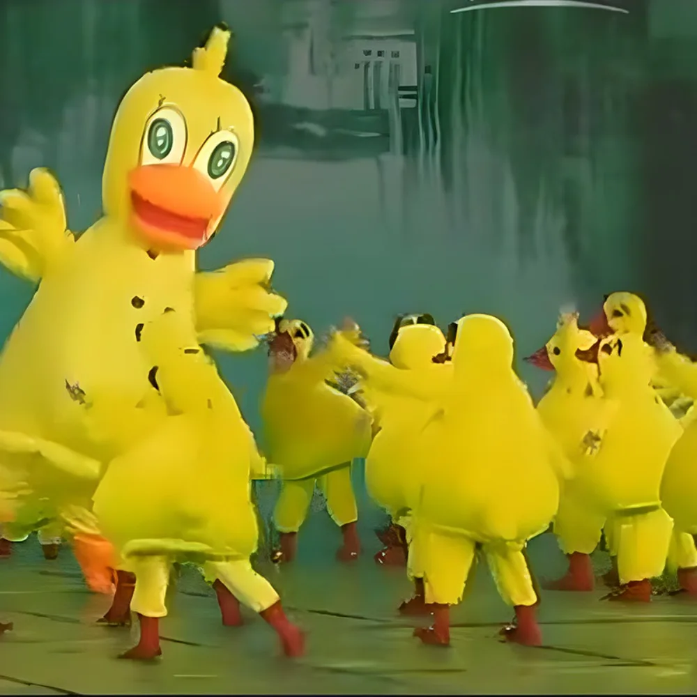 Disfraz-de-pato-de-dibujos-animados-para-ni-os-disfraz-divertido-de ...