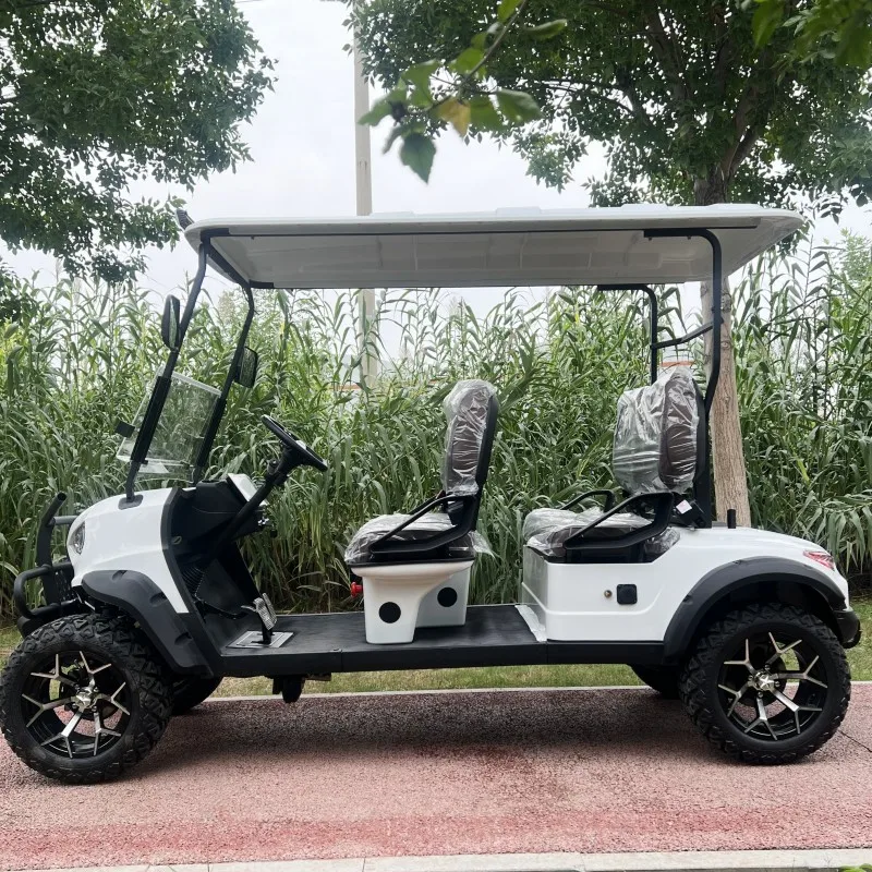 2023-Popular-New-Electric-Golf-Cart-2-Rows-4-Seaters-Electric-Travel ...