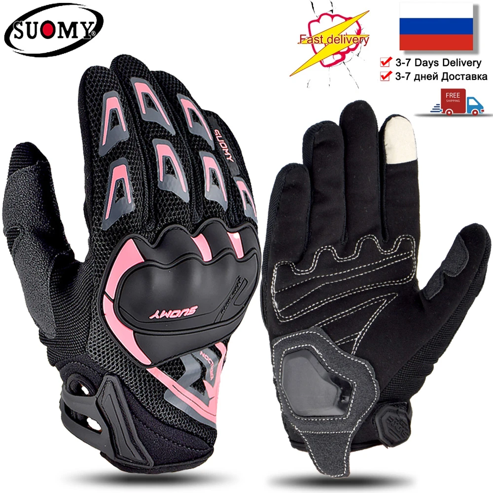 Summer Motorcycle Riding Gloves | Suomy Gloves Motorcyclist | Gloves ...