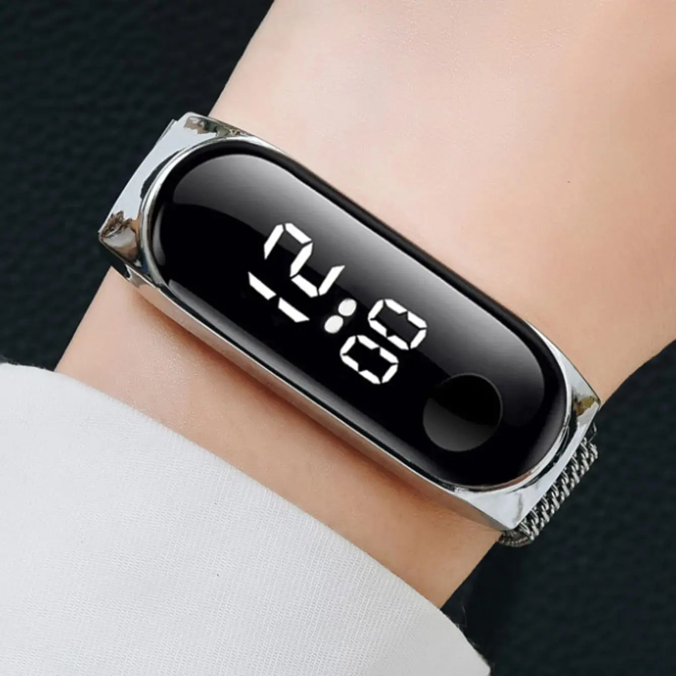 1pcs-simple-touch-screen-digital-lazy-sports-electronic-watch-to-wife ...