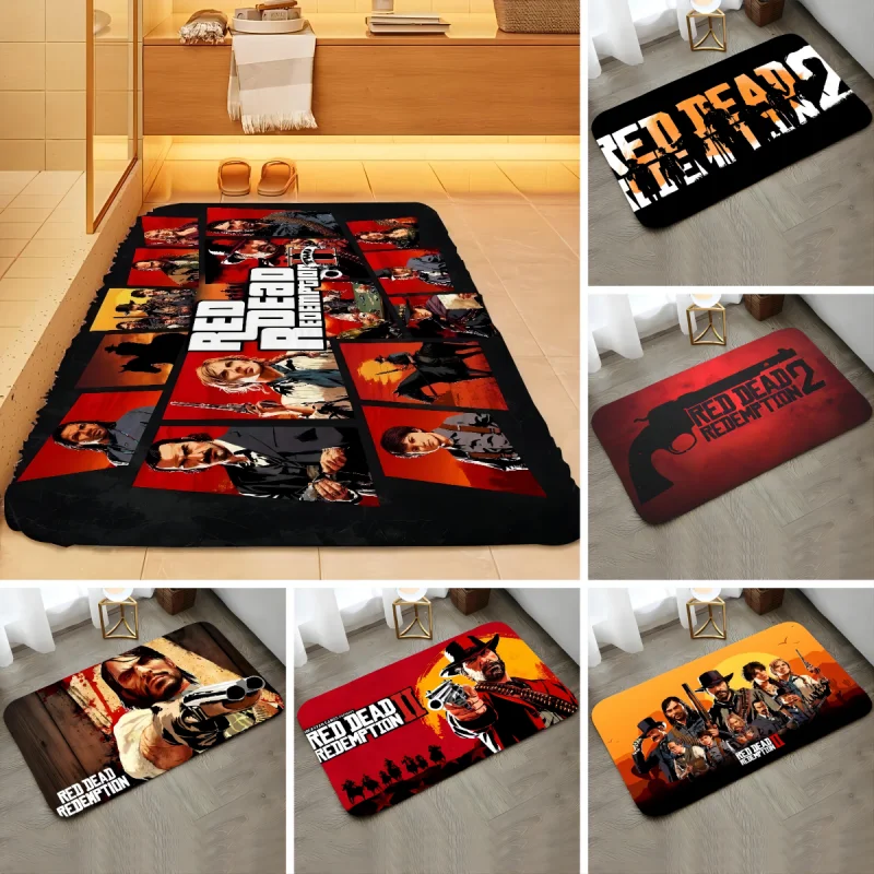 Red-Dead-Redemption-2-Mat-Welcome-Non-Slip-Entrance-Carpet-for-Living ...