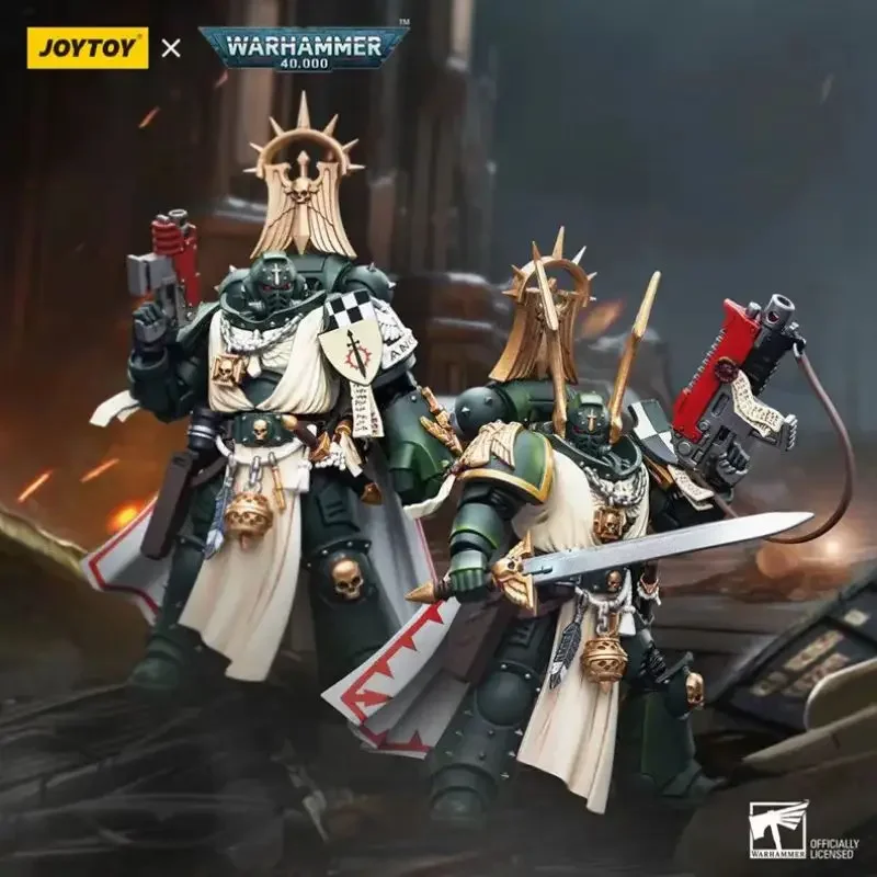 In Stock JOYTOY 1/18 Action Figure 40K Dark Angels Master Lazarus ...