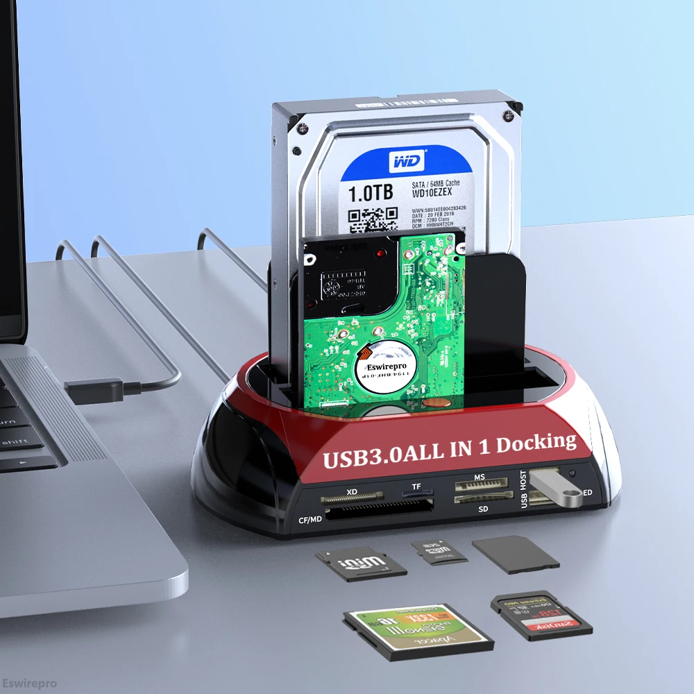 Externo-Docking-Station-Dual-Slots-Case-HD-externo-USB-para-2-5-3-5 ...