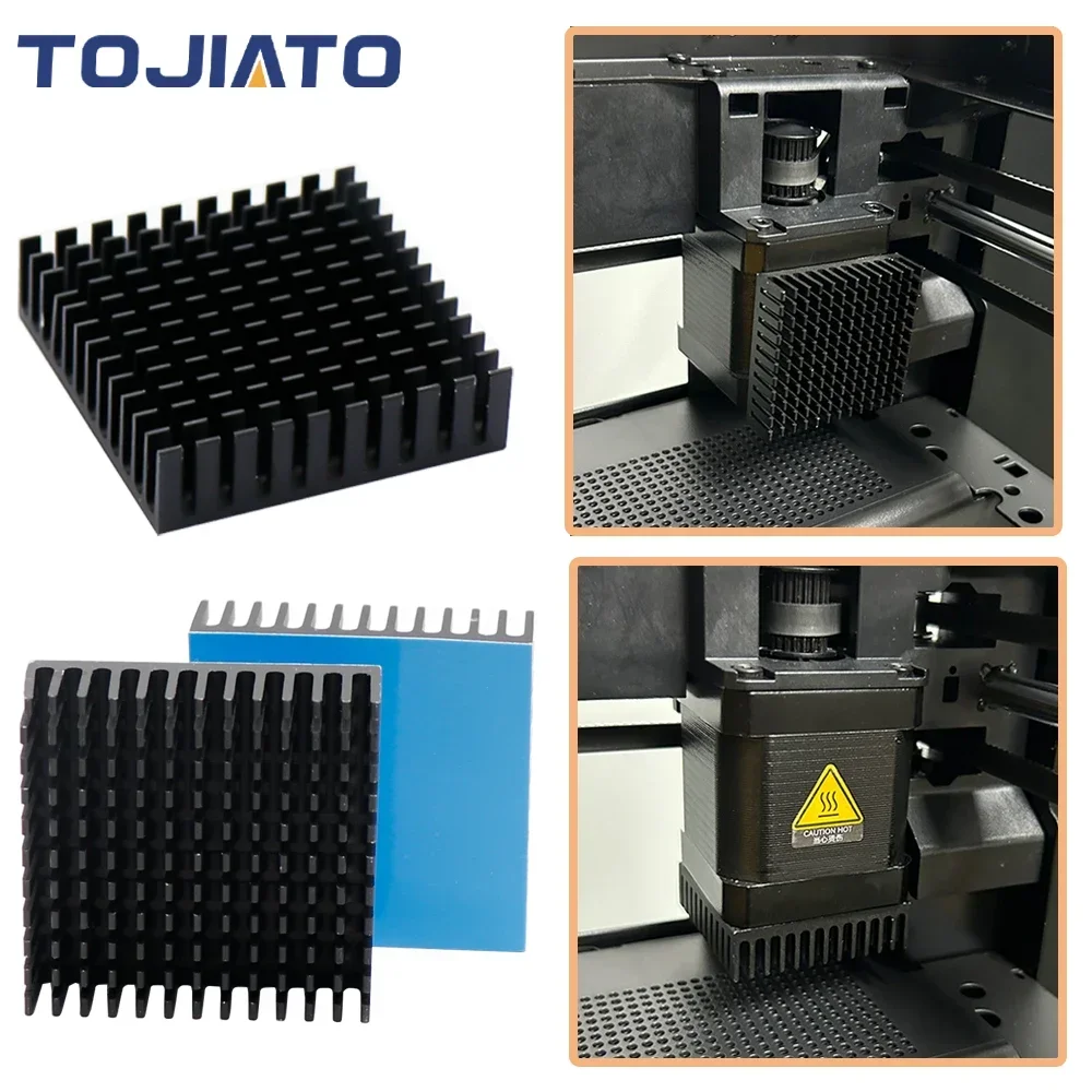 1-5pcs-3D-Printer-Parts-Heatsink-Aluminum-Cooling-Heat-Sink-Radiator ...